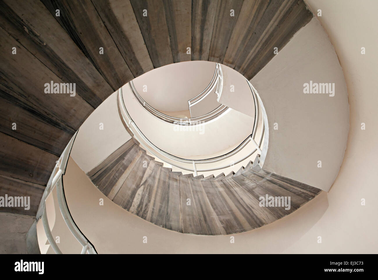 Staircase view architecture hi-res stock photography and images - Alamy