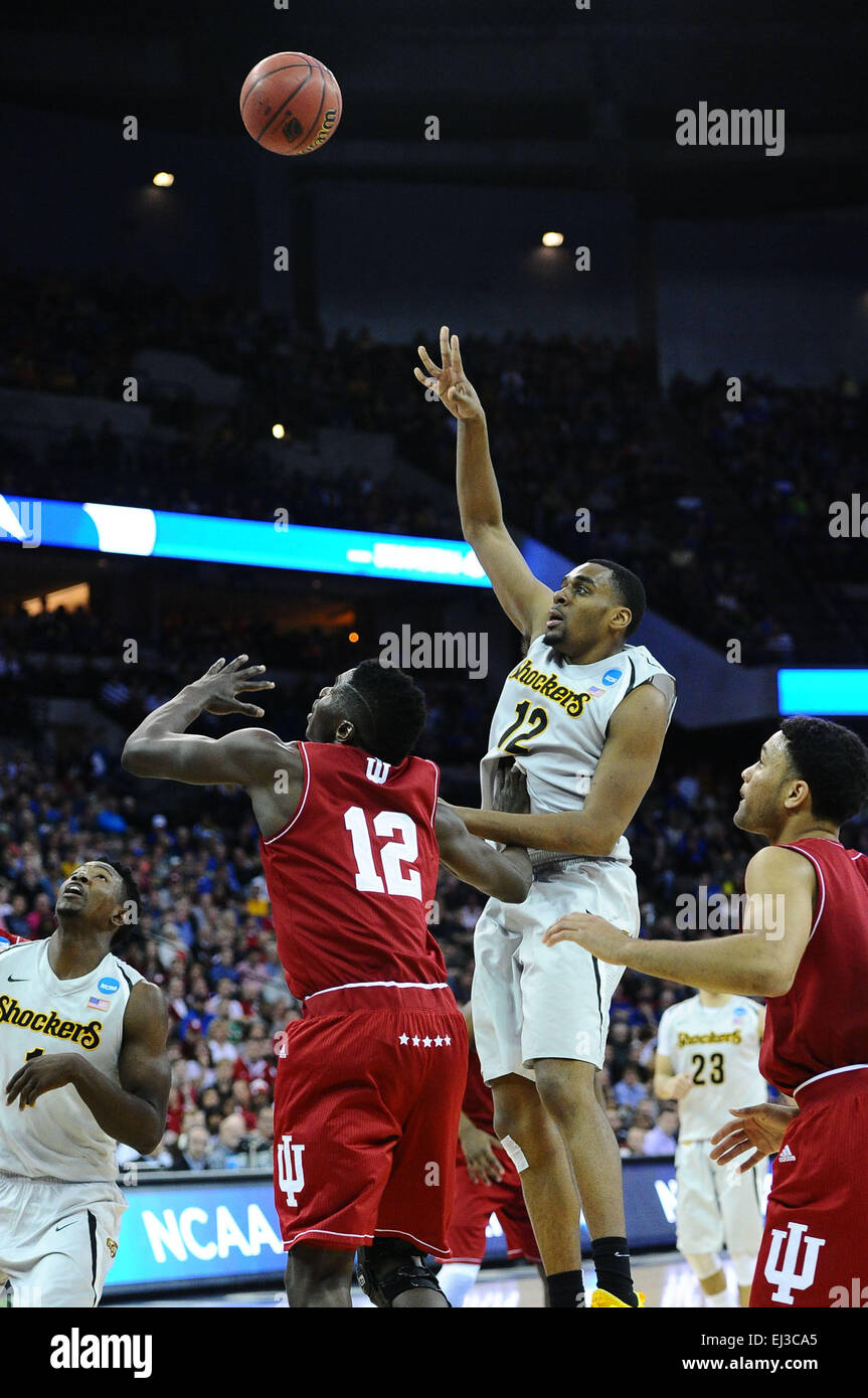 Omaha, Nebraska, USA. 20th Mar, 2015. Wichita State Shockers forward ...