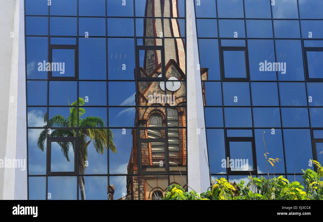 Abstract architecture in Fort-de-France, Martinique Stock Photo - Alamy