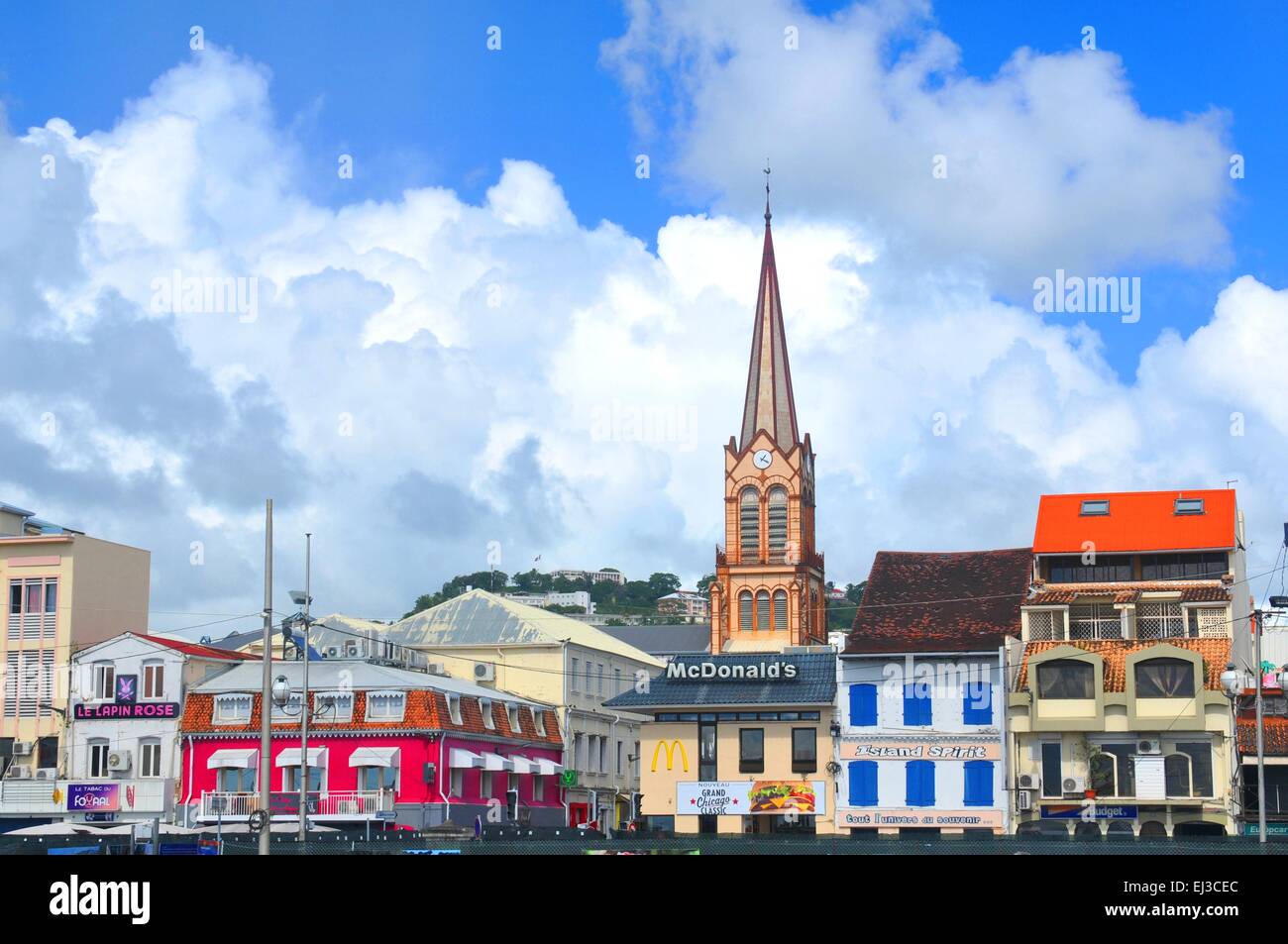 FORT-DE-FRANCE, MARTINIQUE: Fort-de-France is the capital of France ...