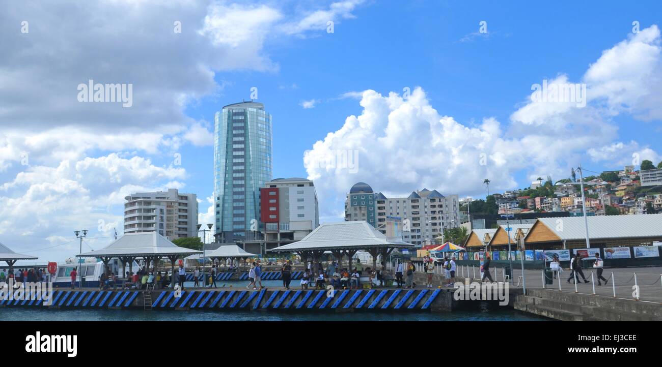 FORT-DE-FRANCE, MARTINIQUE: Fort-de-France is the capital of France ...