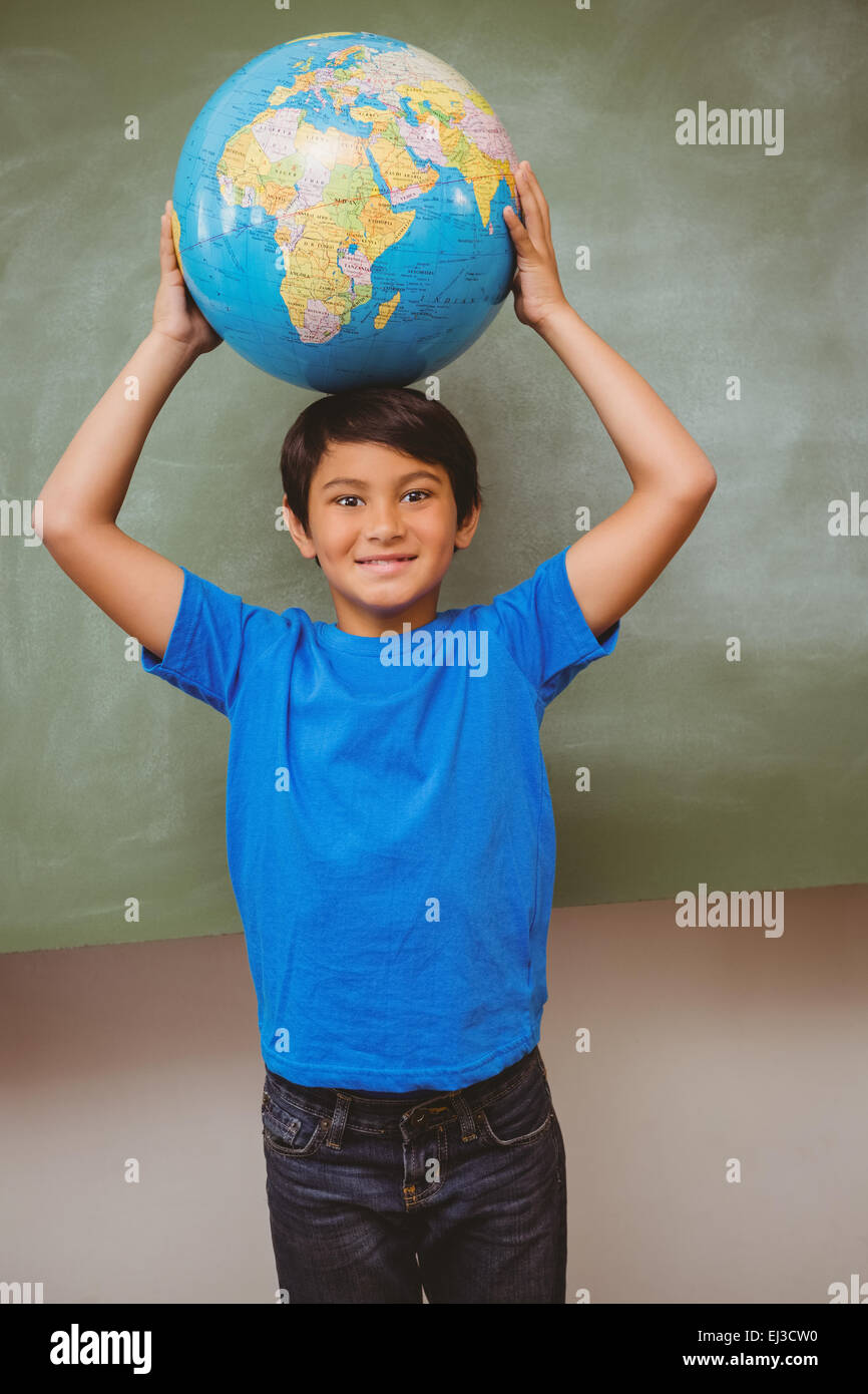 Globe as head hi-res stock photography and images - Alamy