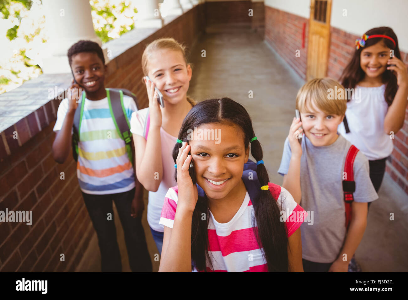 Cellphones school hi-res stock photography and images - Alamy