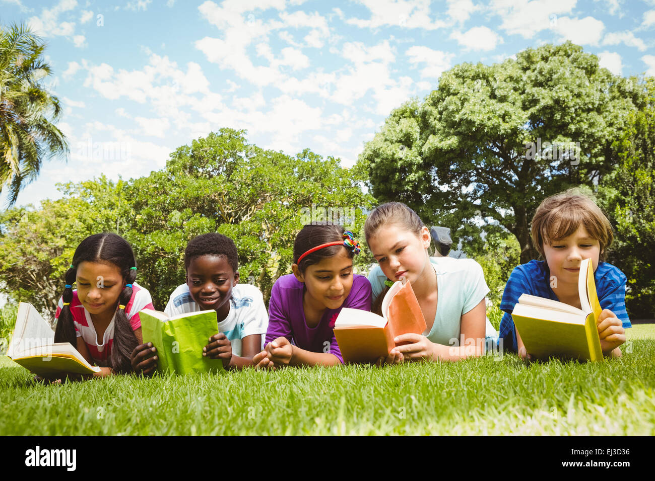 Children reading books hi-res stock photography and images - Alamy