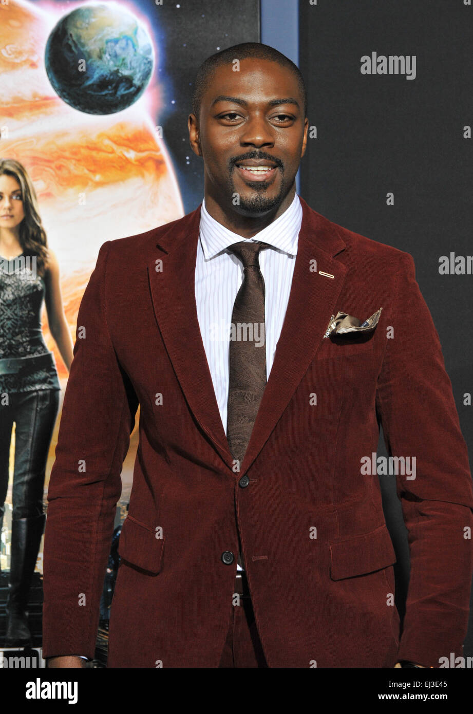 LOS ANGELES, CA - FEBRUARY 2, 2015: David Ajala at the Los Angeles ...