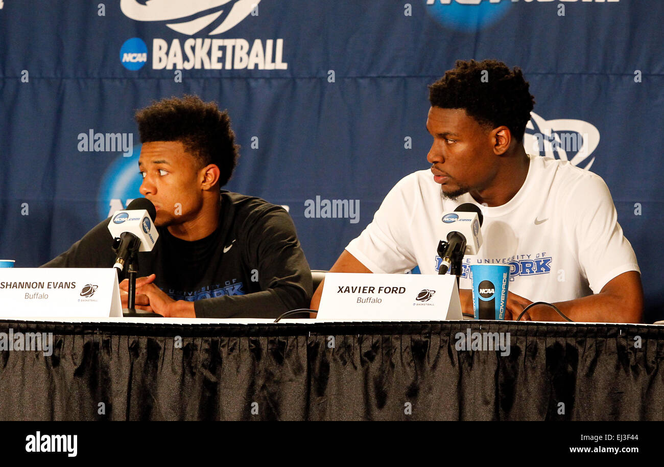 Buffalo Bulls guard Shannon Evans (left) and Buffalo Bulls forward ...