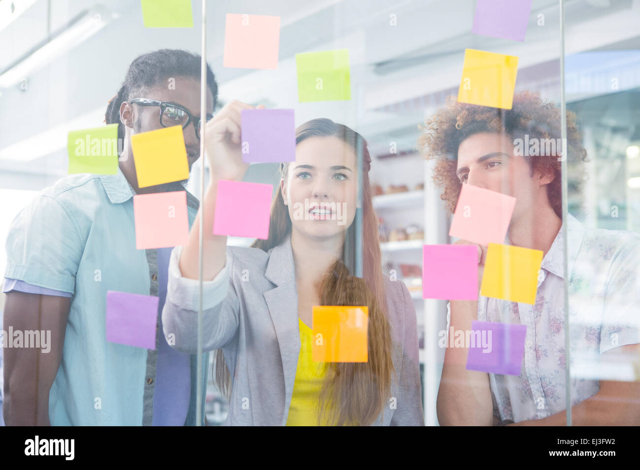 Creative team writing hi-res stock photography and images - Alamy