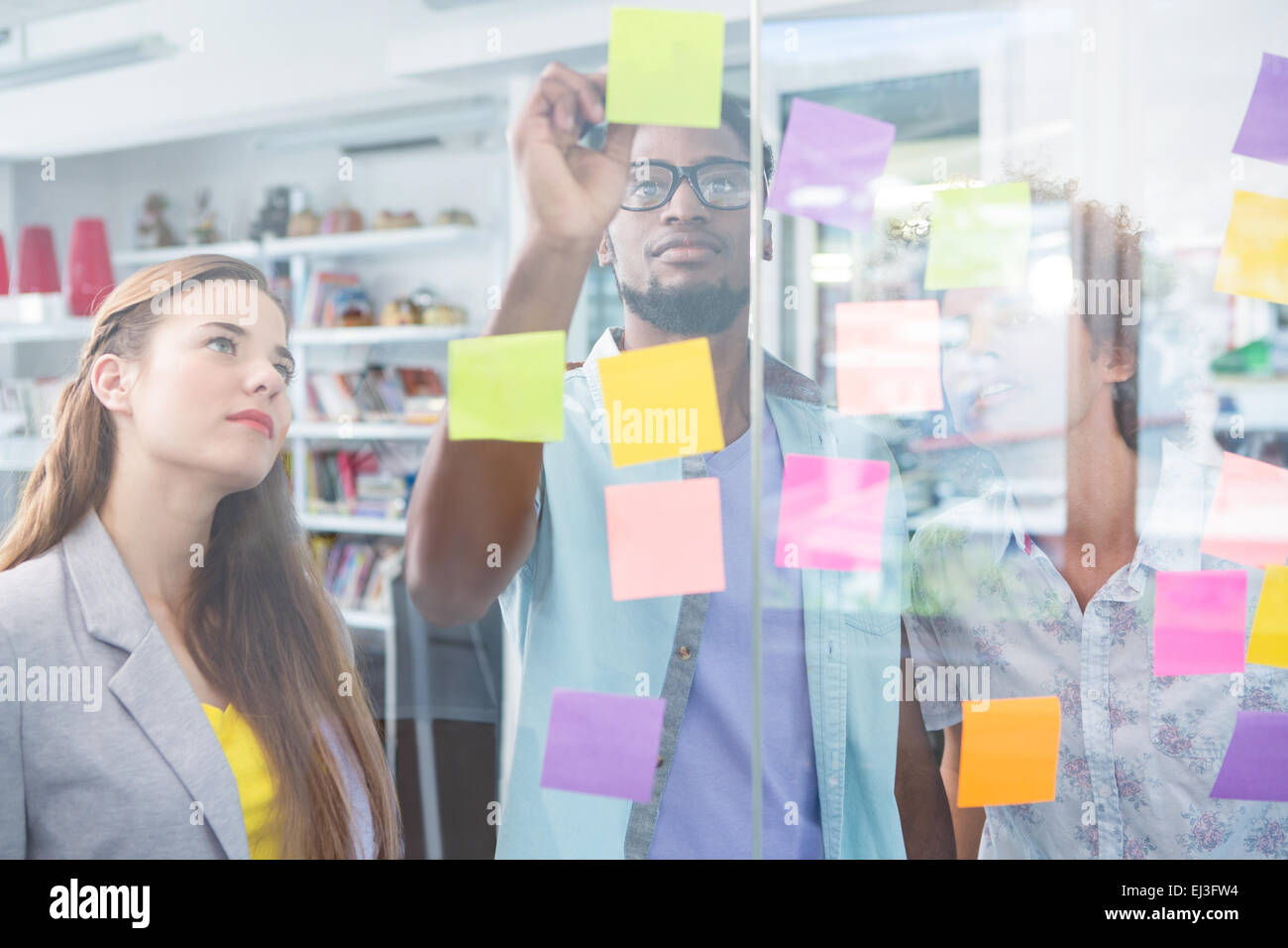 Creative team writing hi-res stock photography and images - Alamy