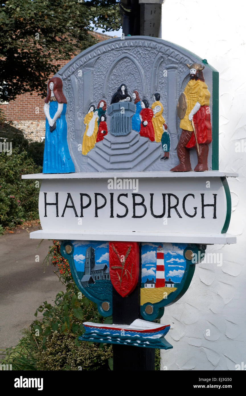 Village sign norfolk uk hi-res stock photography and images - Alamy