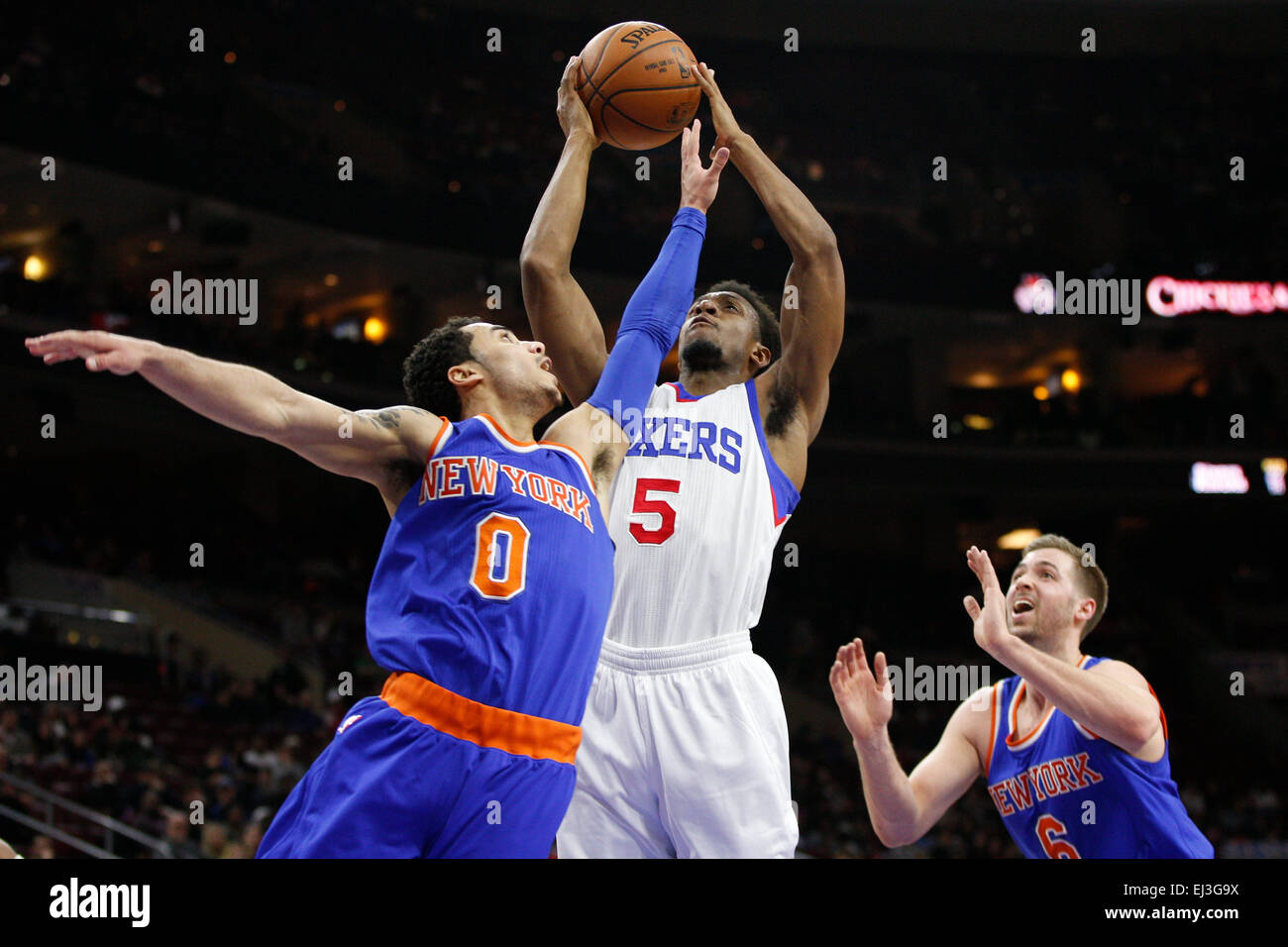 Philadelphia, Pennsylvania, USA. 20th Mar, 2015. Philadelphia 76ers ...