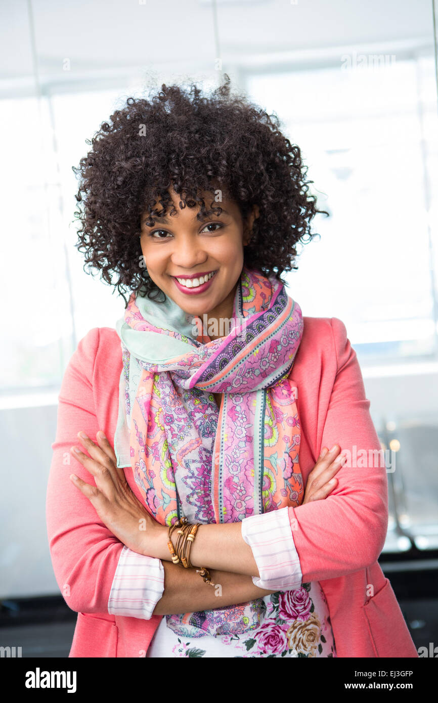 Portrait of confident female fashion designer Stock Photo - Alamy