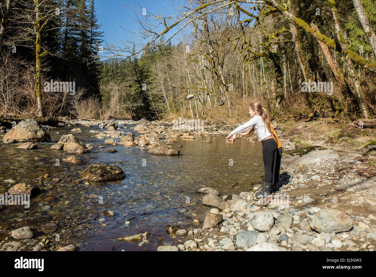 Throwing rocks hi-res stock photography and images - Alamy