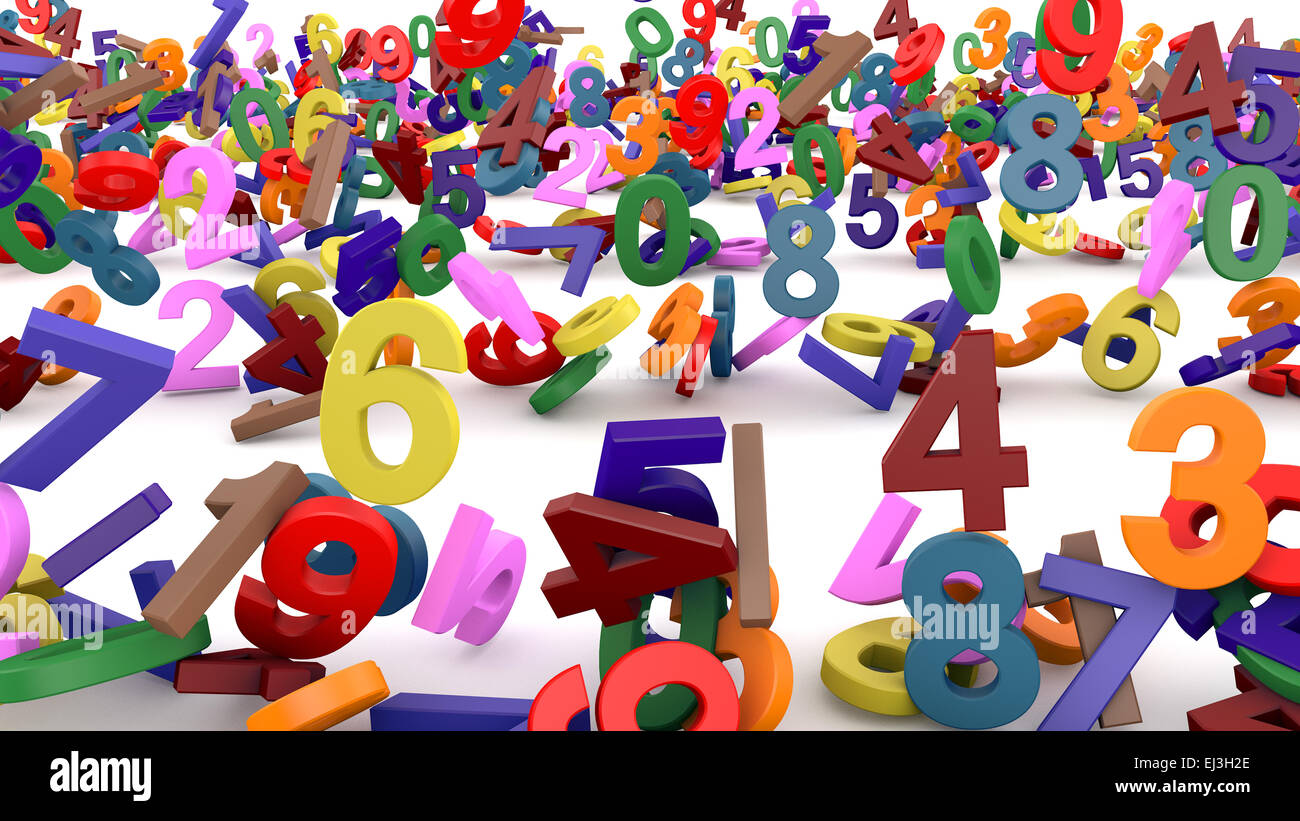 Numbers falling hi-res stock photography and images - Alamy