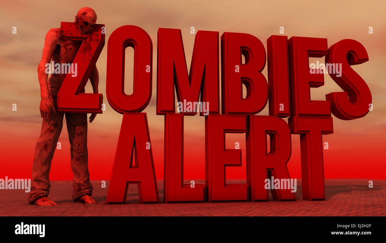 Zombie apocalypse poster hi-res stock photography and images - Alamy