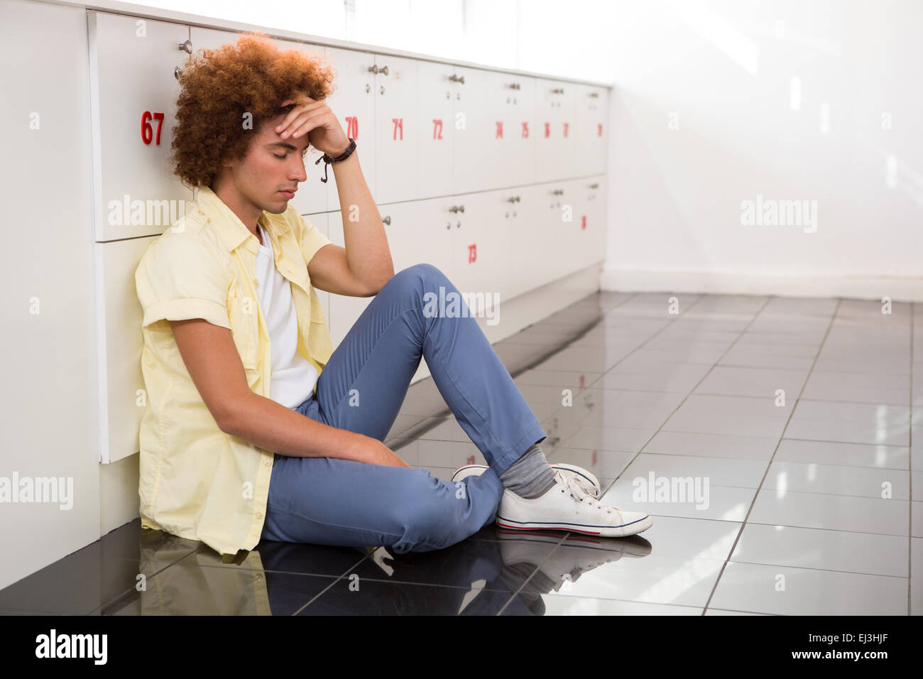 Tensed business man hi-res stock photography and images - Alamy