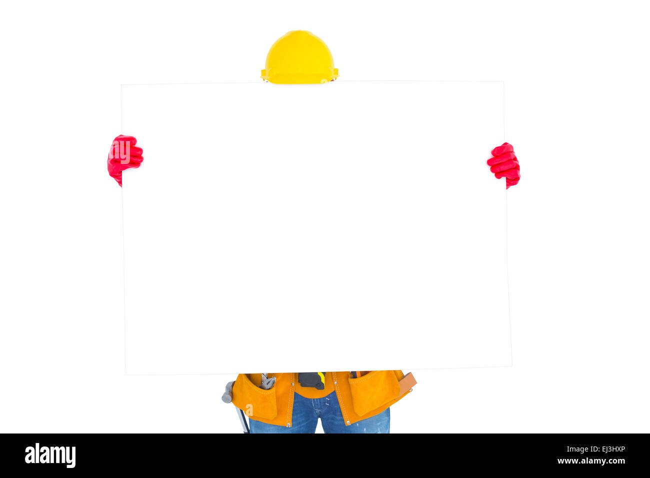 Placard obscured face hi-res stock photography and images - Alamy
