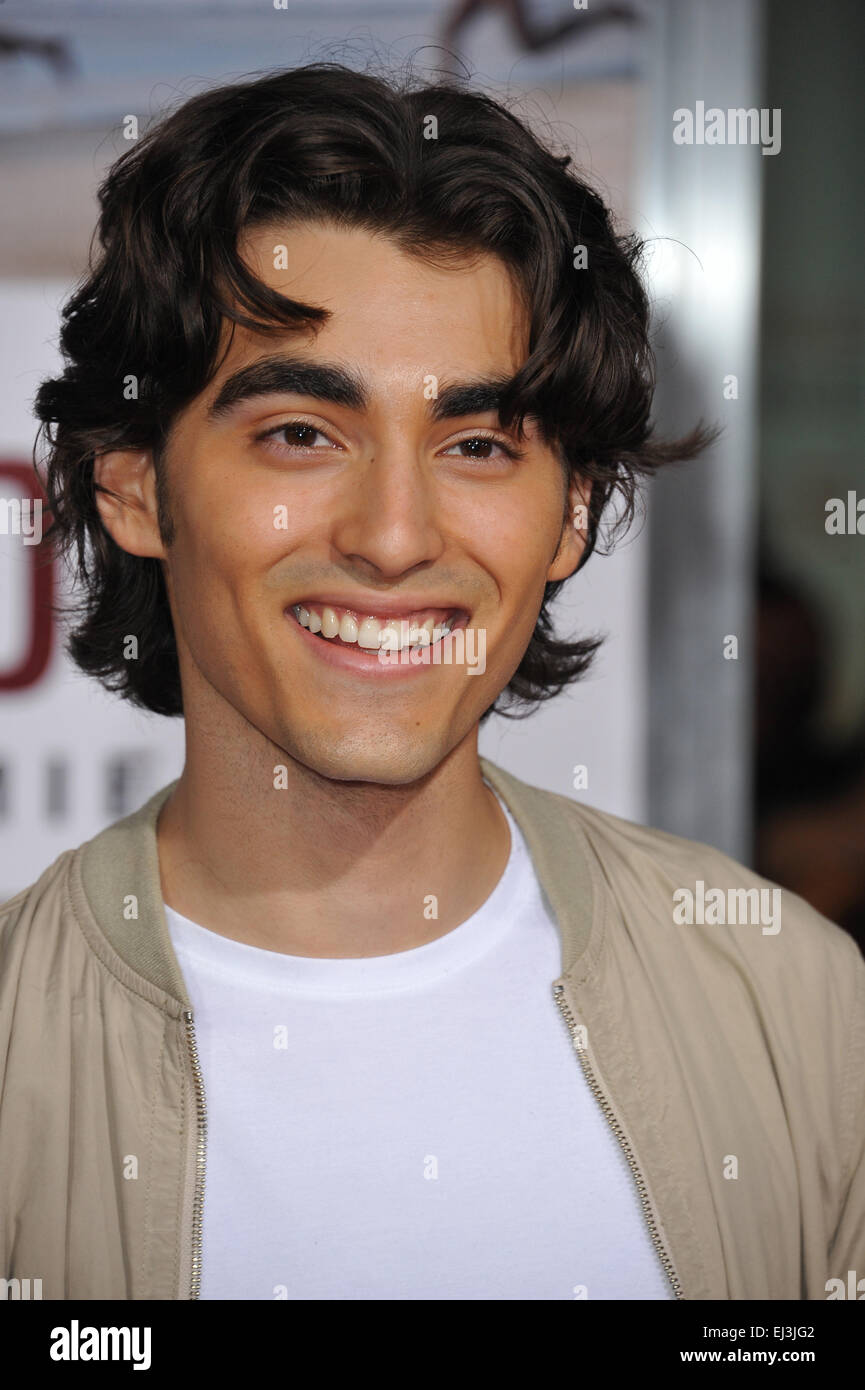 LOS ANGELES, CA - FEBRUARY 9, 2015: Blake Michael at the world premiere ...