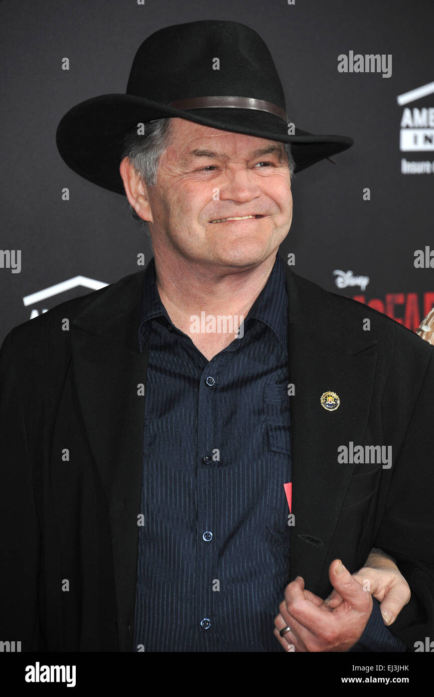LOS ANGELES, CA - FEBRUARY 9, 2015: Mickey Dolenz at the world premiere ...