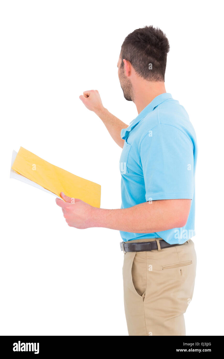 Postman uniform Cut Out Stock Images & Pictures - Alamy