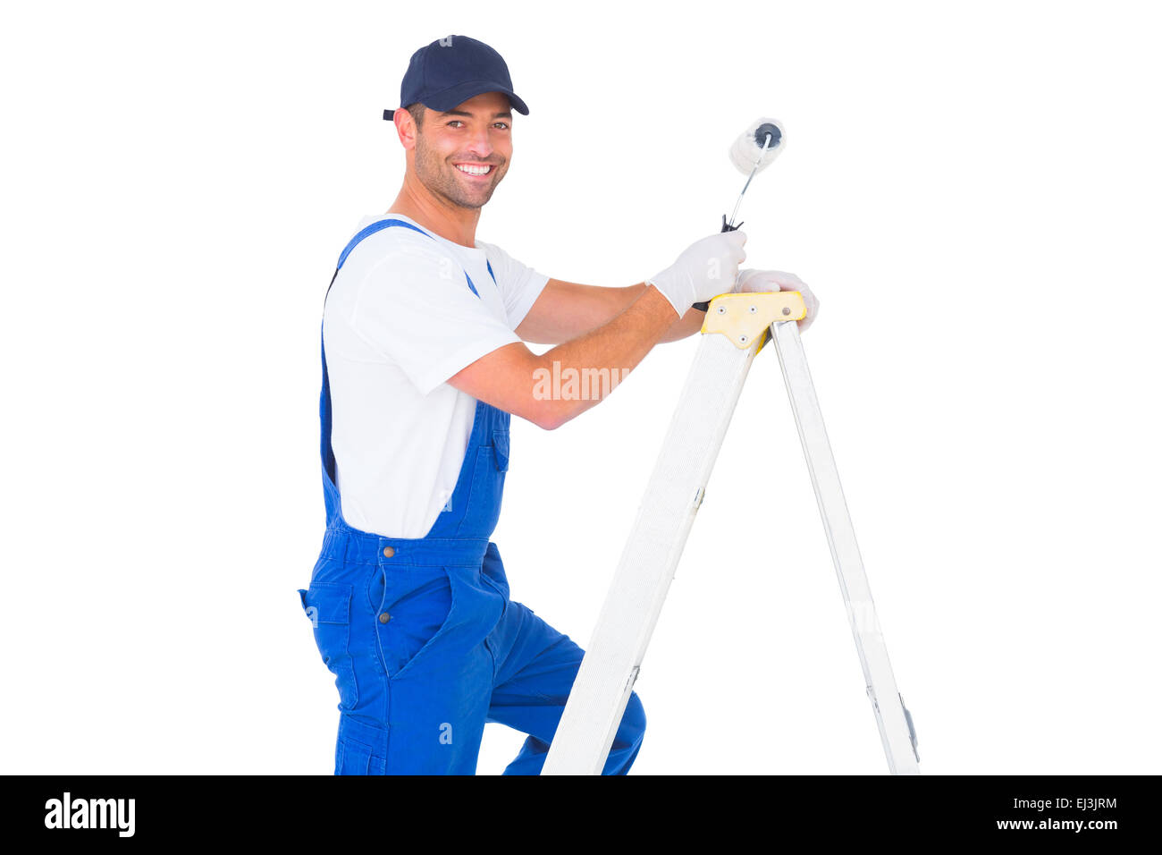Handyman ladder cut out hi-res stock photography and images - Alamy