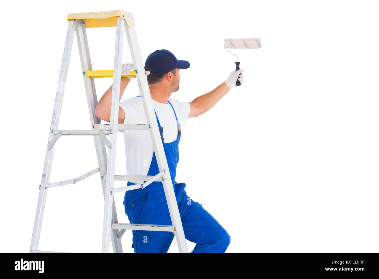 Handyman ladder hi-res stock photography and images - Alamy