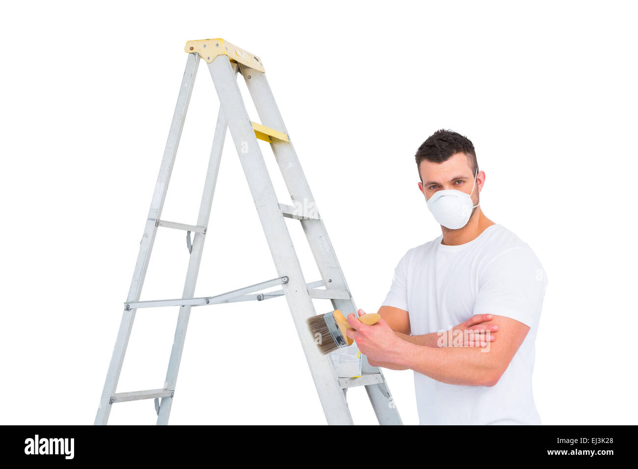 Handyman Ladder Cut Out High Resolution Stock Photography and Images ...