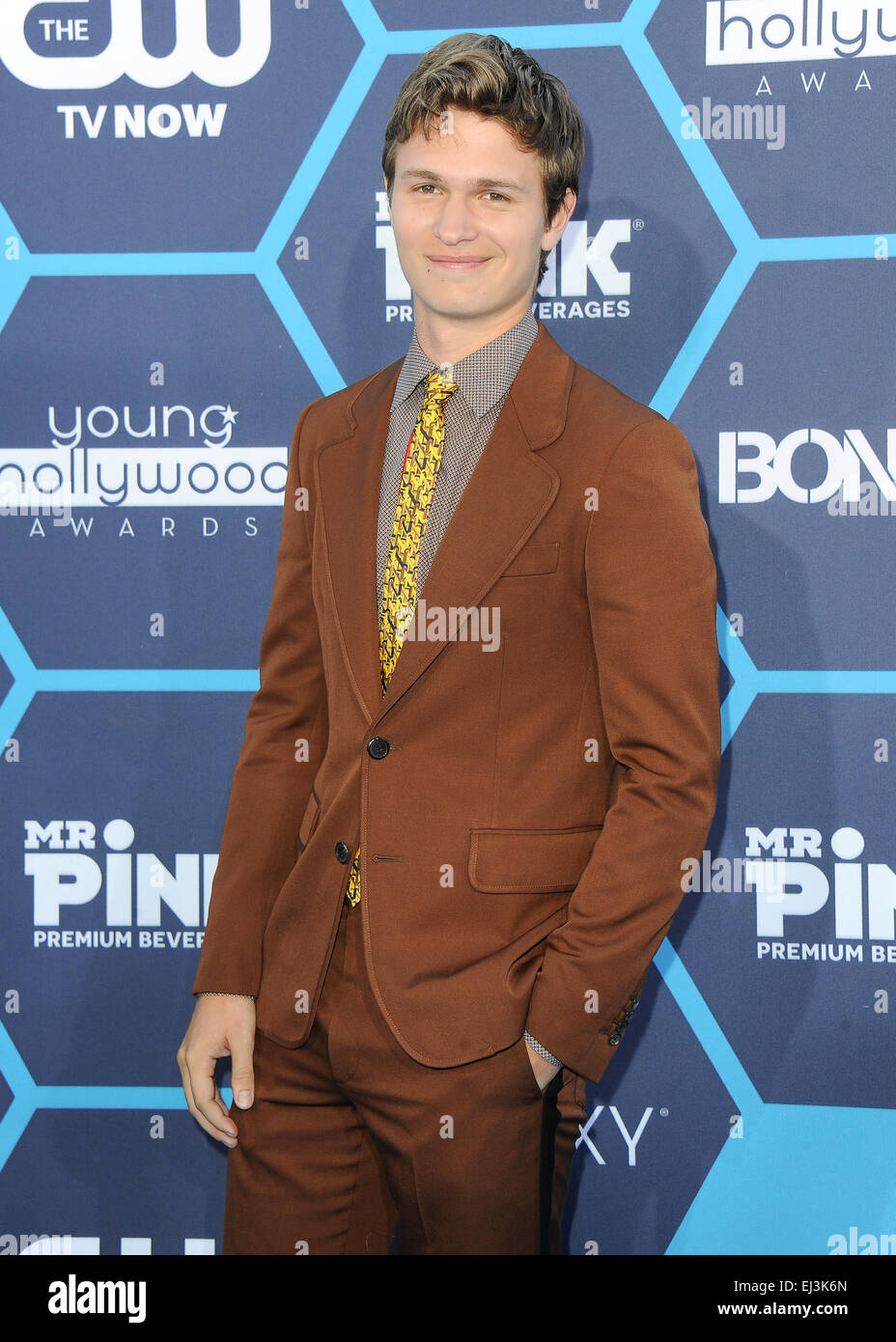 Ansel Elgort 2022 Smiling