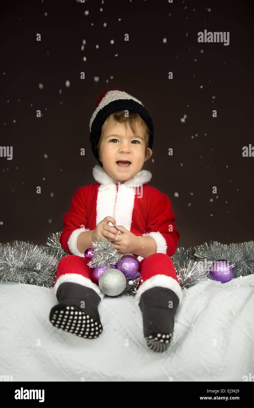 Baby santa claus hi-res stock photography and images - Alamy