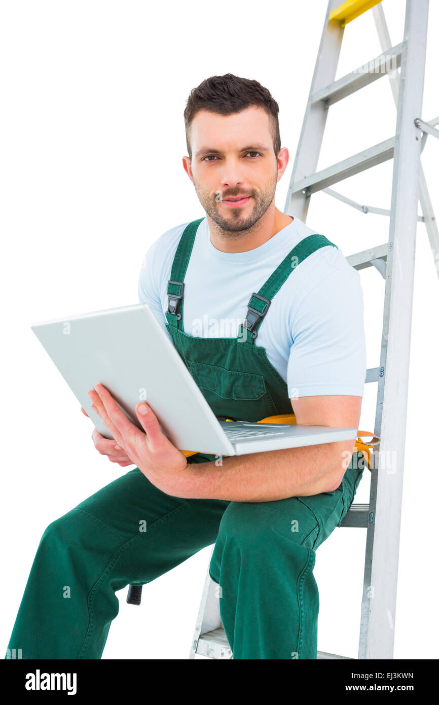 Sitting ladder hi-res stock photography and images - Alamy