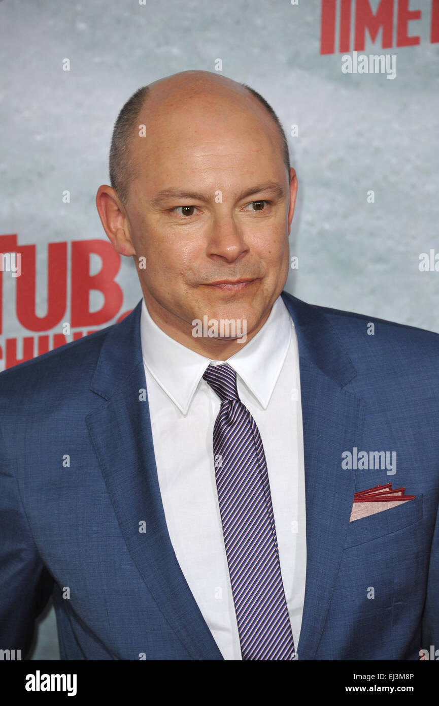 LOS ANGELES, CA - FEBRUARY 18, 2015: Rob Corddry at the Los Angeles ...