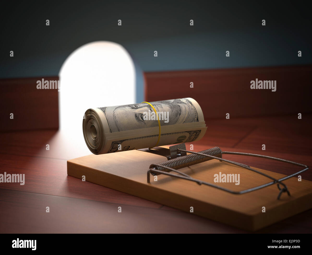 Mouse trap illustration hi-res stock photography and images - Alamy