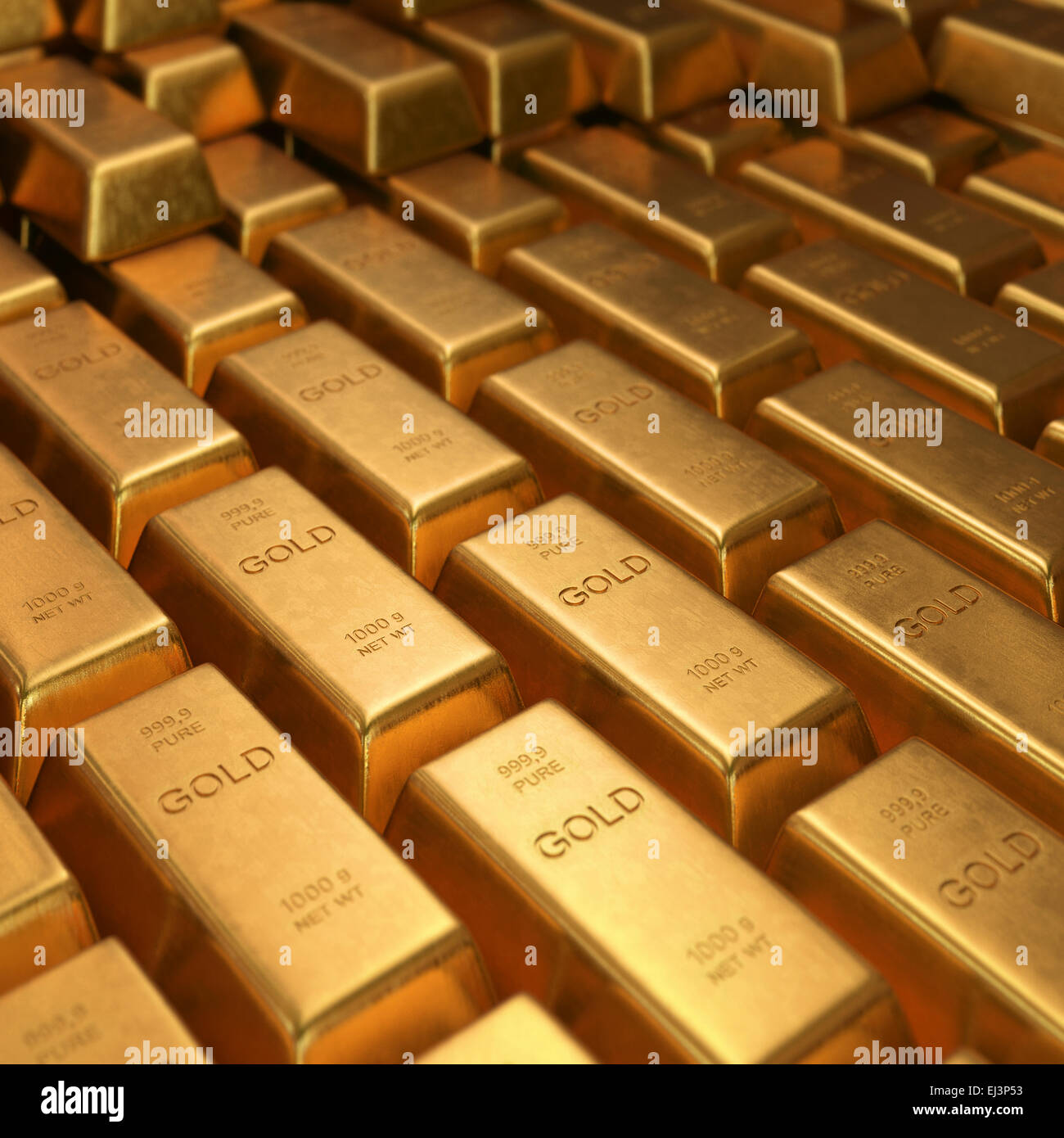Three gold bullion hi-res stock photography and images - Alamy