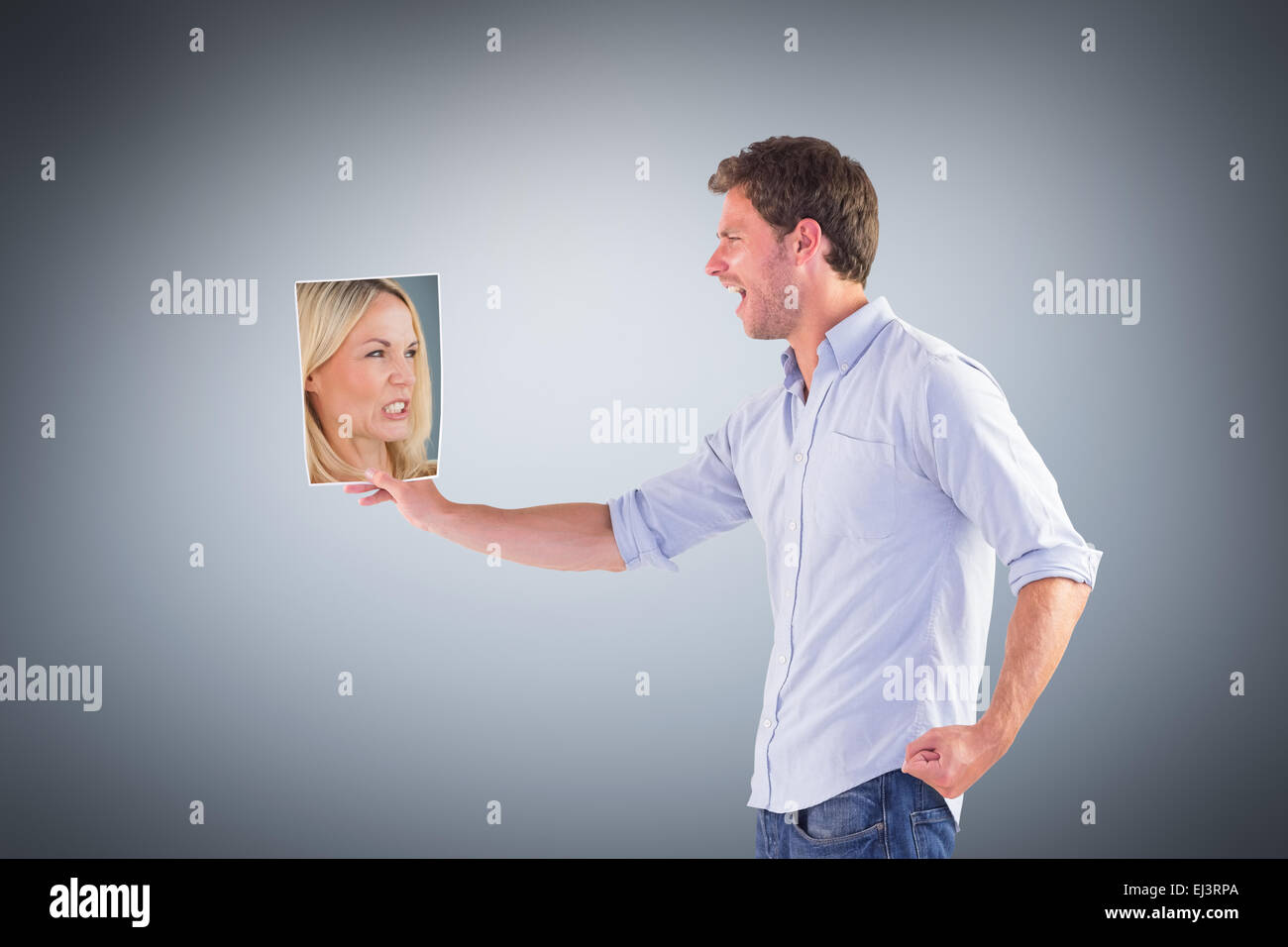 Woman holding piece paper hi-res stock photography and images - Alamy