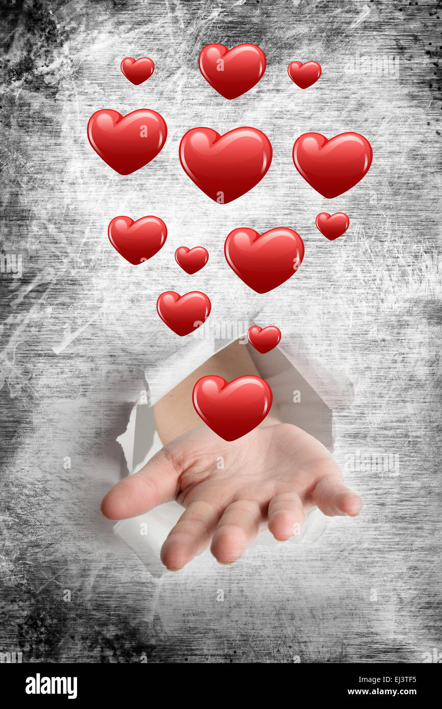 Bursting heart hi-res stock photography and images - Alamy