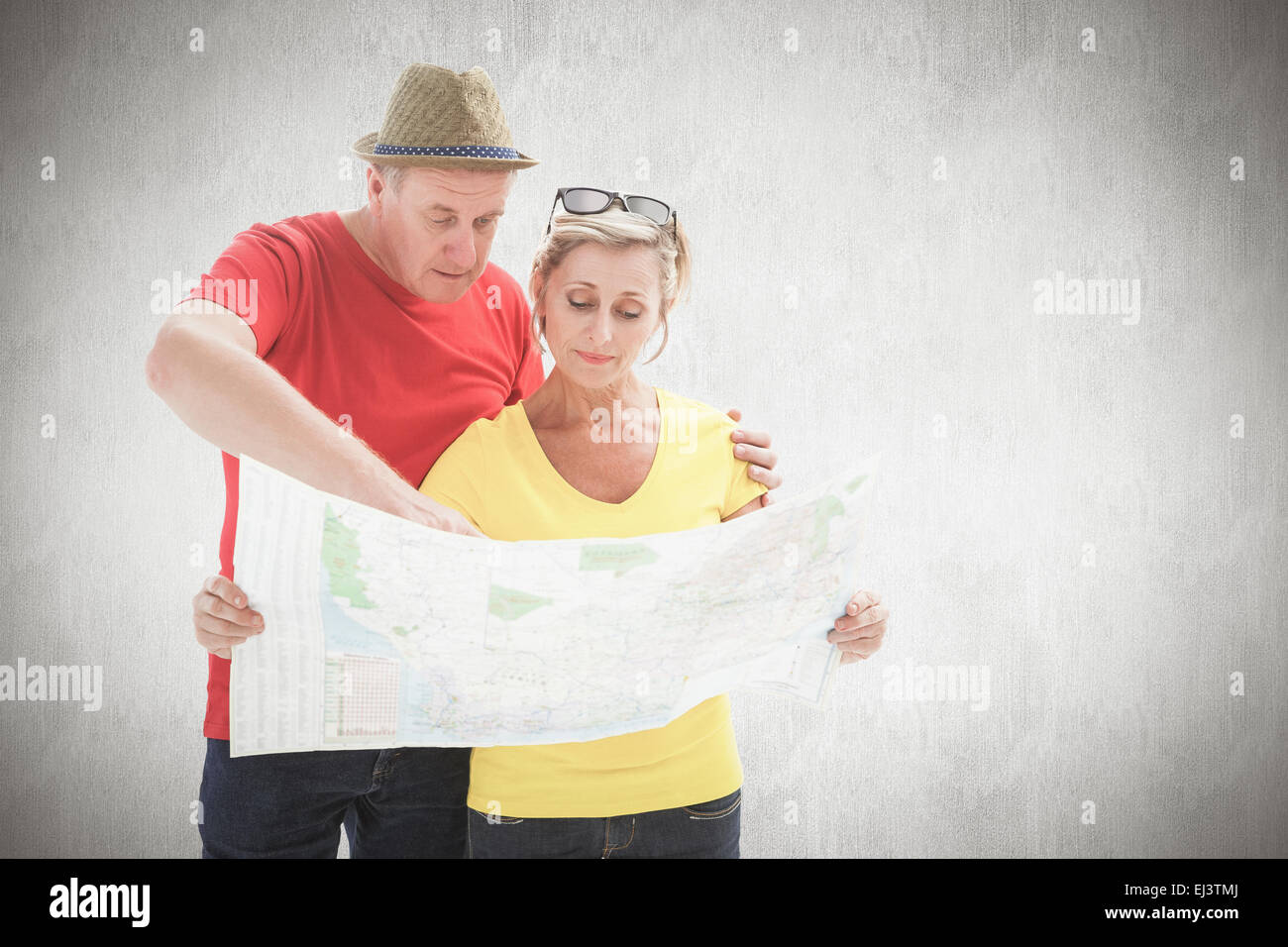 Lost tourist map hi-res stock photography and images - Alamy