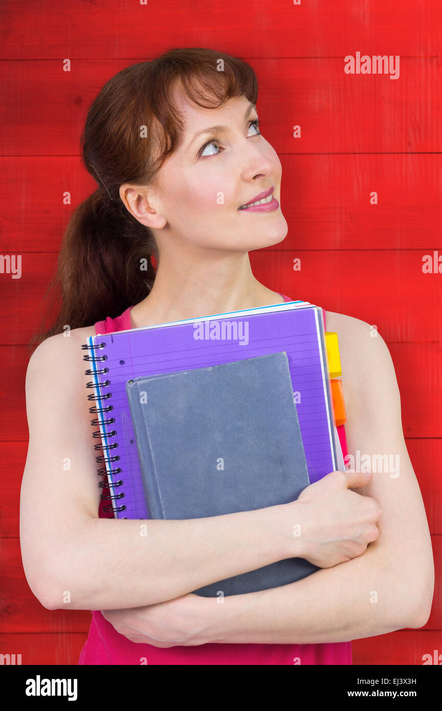 School notebooks hi-res stock photography and images - Alamy