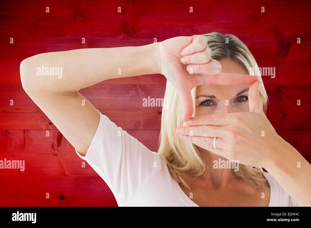Framing hands hi-res stock photography and images - Alamy