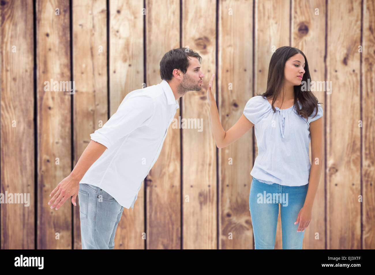 Uninterested female hi-res stock photography and images - Alamy
