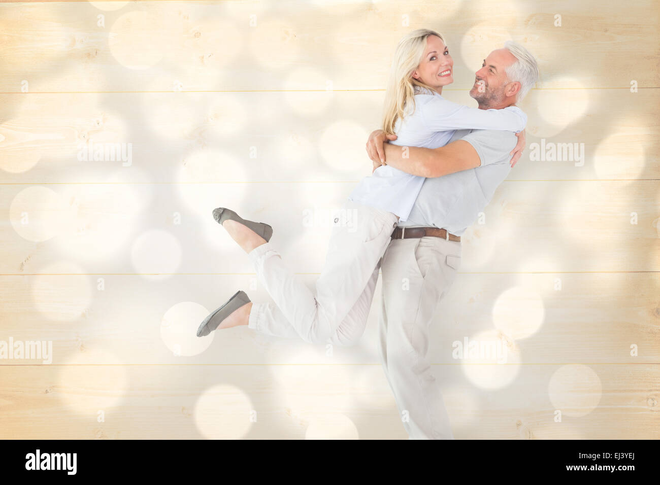 Man lifting partner hi-res stock photography and images - Alamy