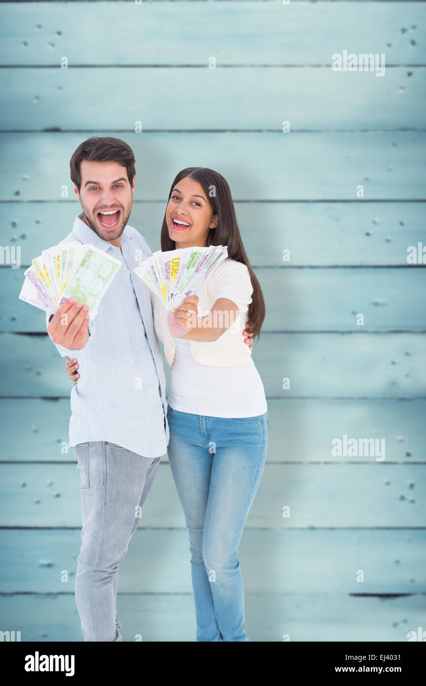 Money euro couple hi-res stock photography and images - Alamy