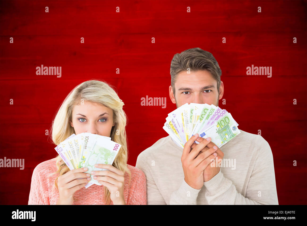 Attractive woman cash hi-res stock photography and images - Alamy