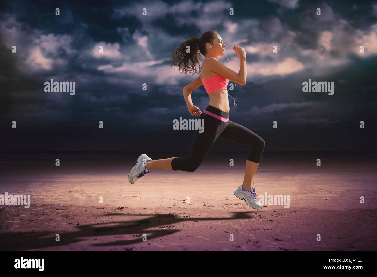 Healthy full energy woman hi-res stock photography and images - Alamy
