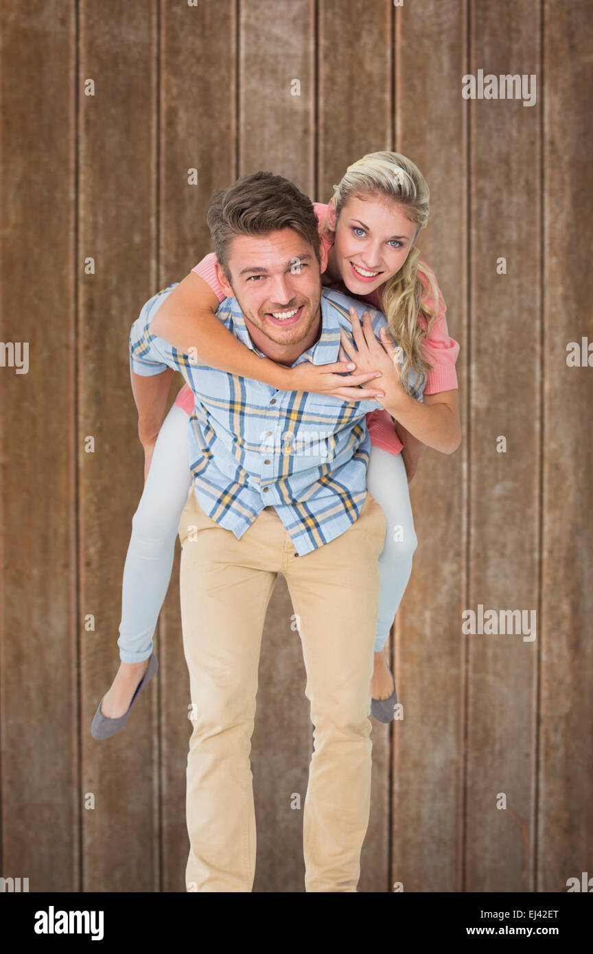 Man piggy back man hi-res stock photography and images - Alamy