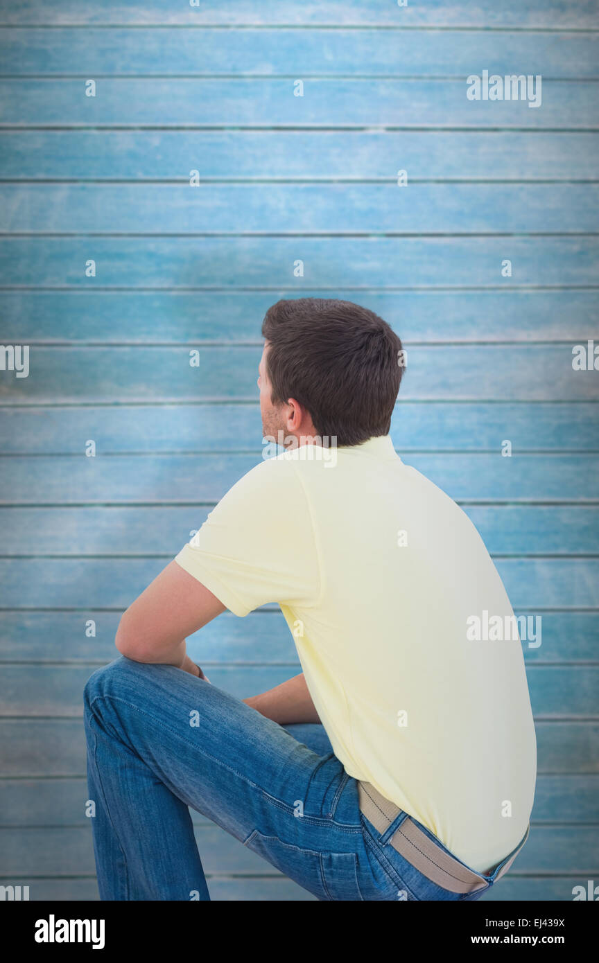 Crouching hi-res stock photography and images - Alamy