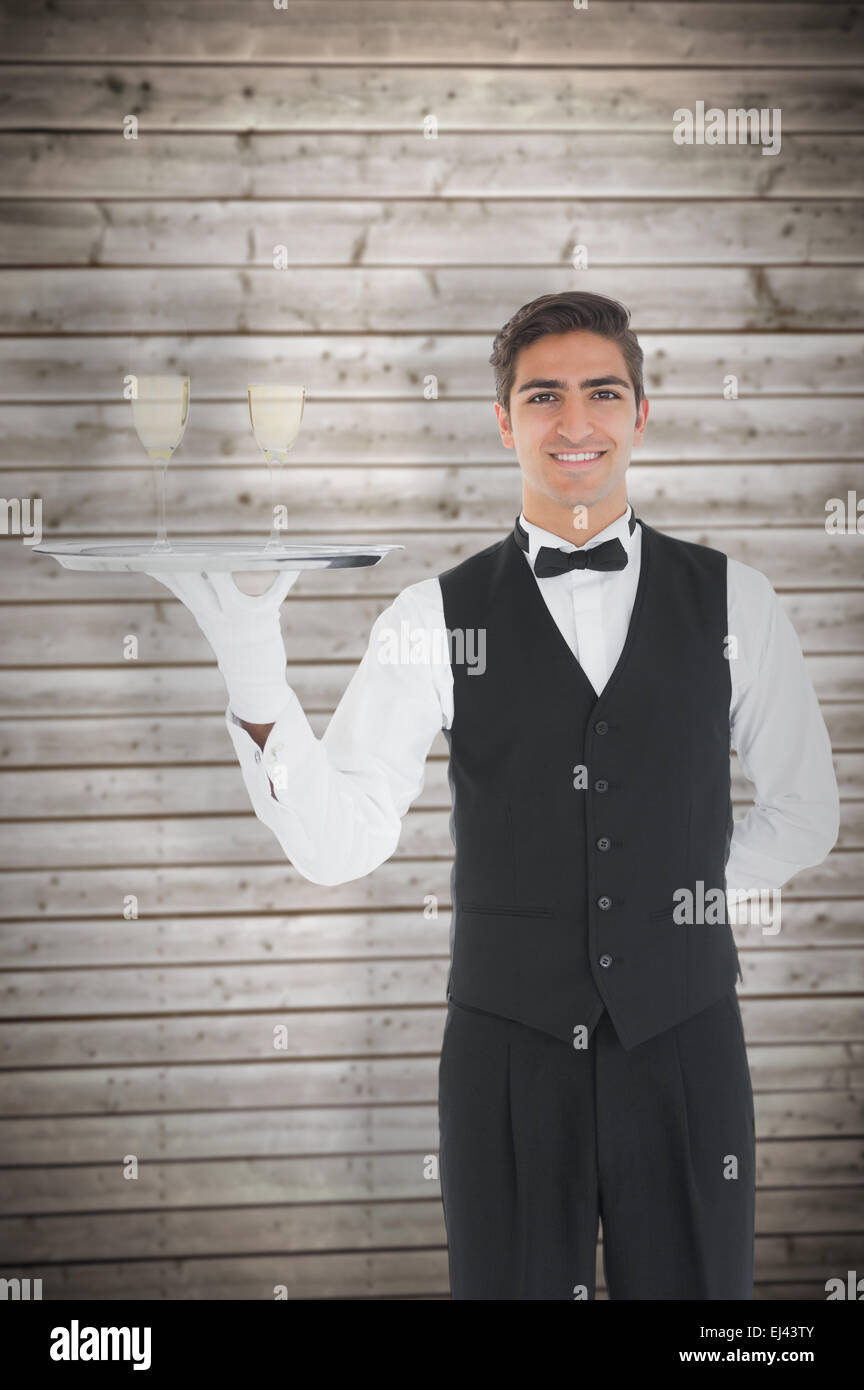 Silver service waiter hi-res stock photography and images - Alamy