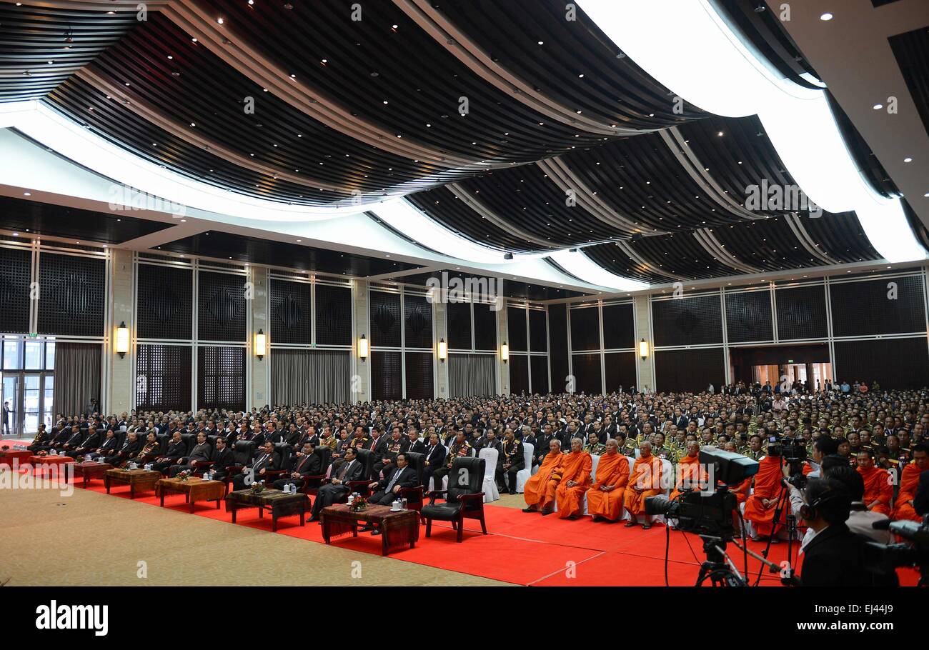 Vientiane, Laos. 21st Mar, 2015. Lao People's Revolutionary Party (LPRP ...