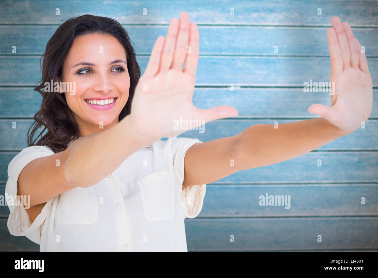 Framing hands hi-res stock photography and images - Alamy
