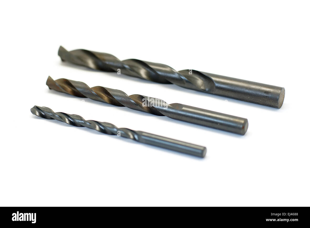 drill bit isolated on white background Stock Photo - Alamy