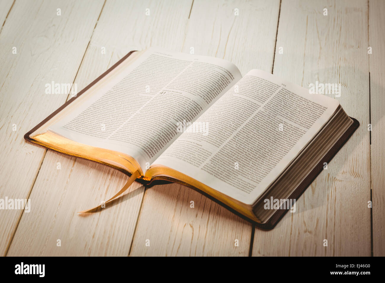 An Open bible Stock Photo - Alamy