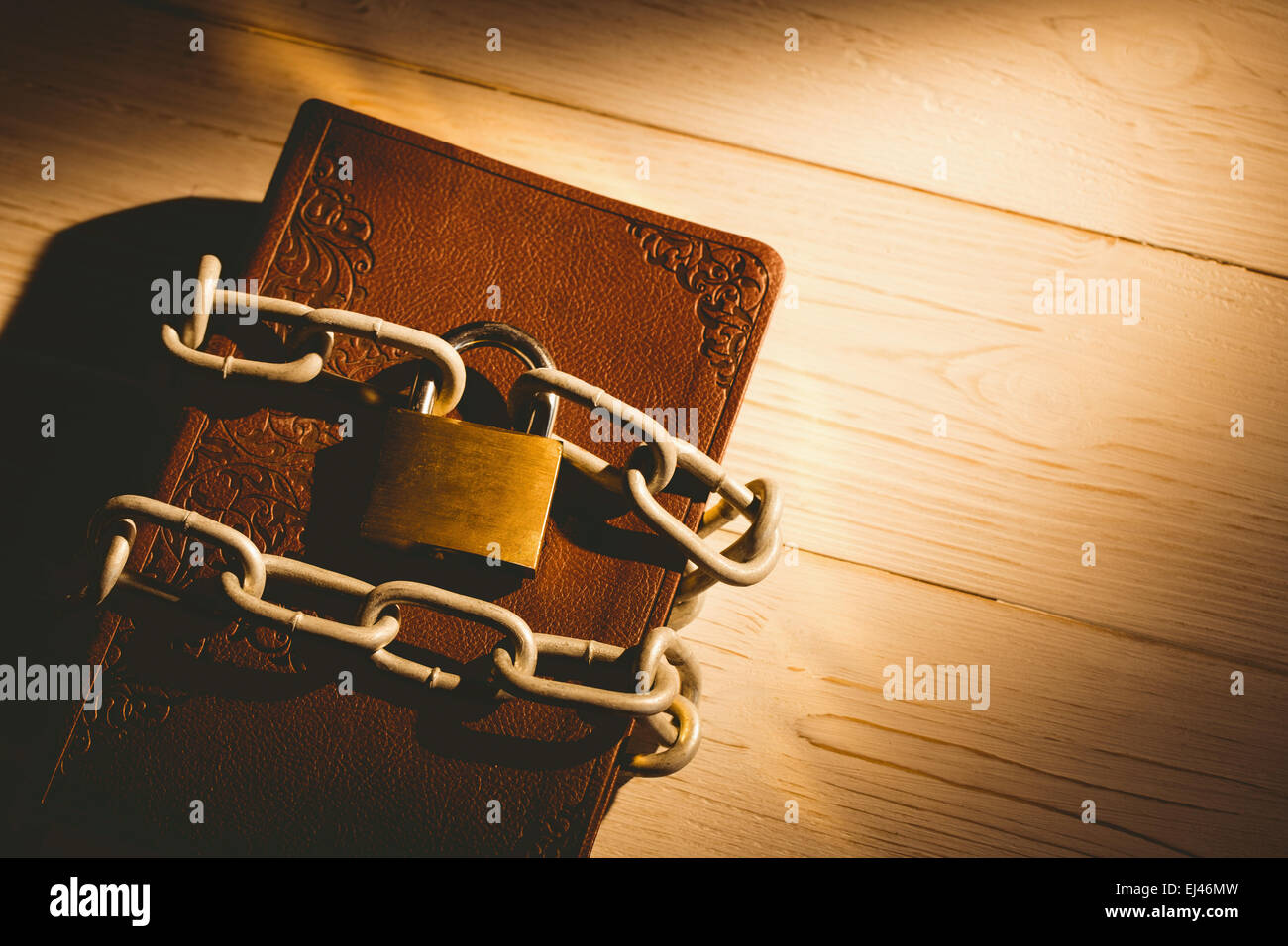 Chained bible hi-res stock photography and images - Alamy